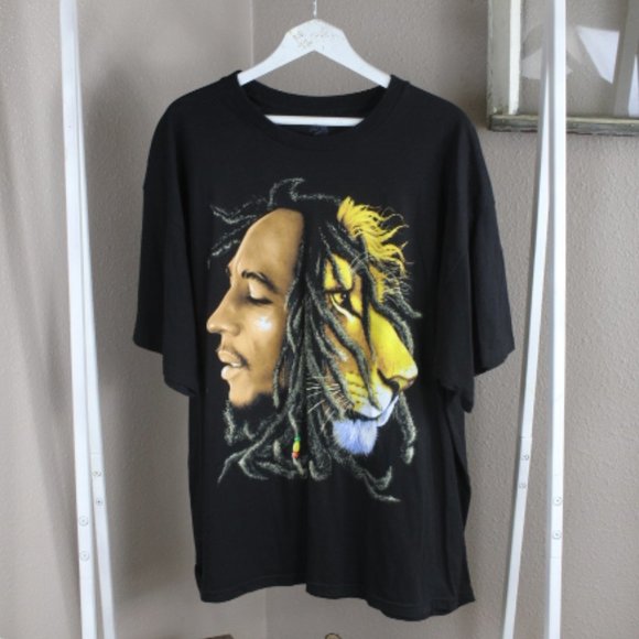 Zion Rootswear | Shirts | Bob Marley Graphic Nwot | Poshmark